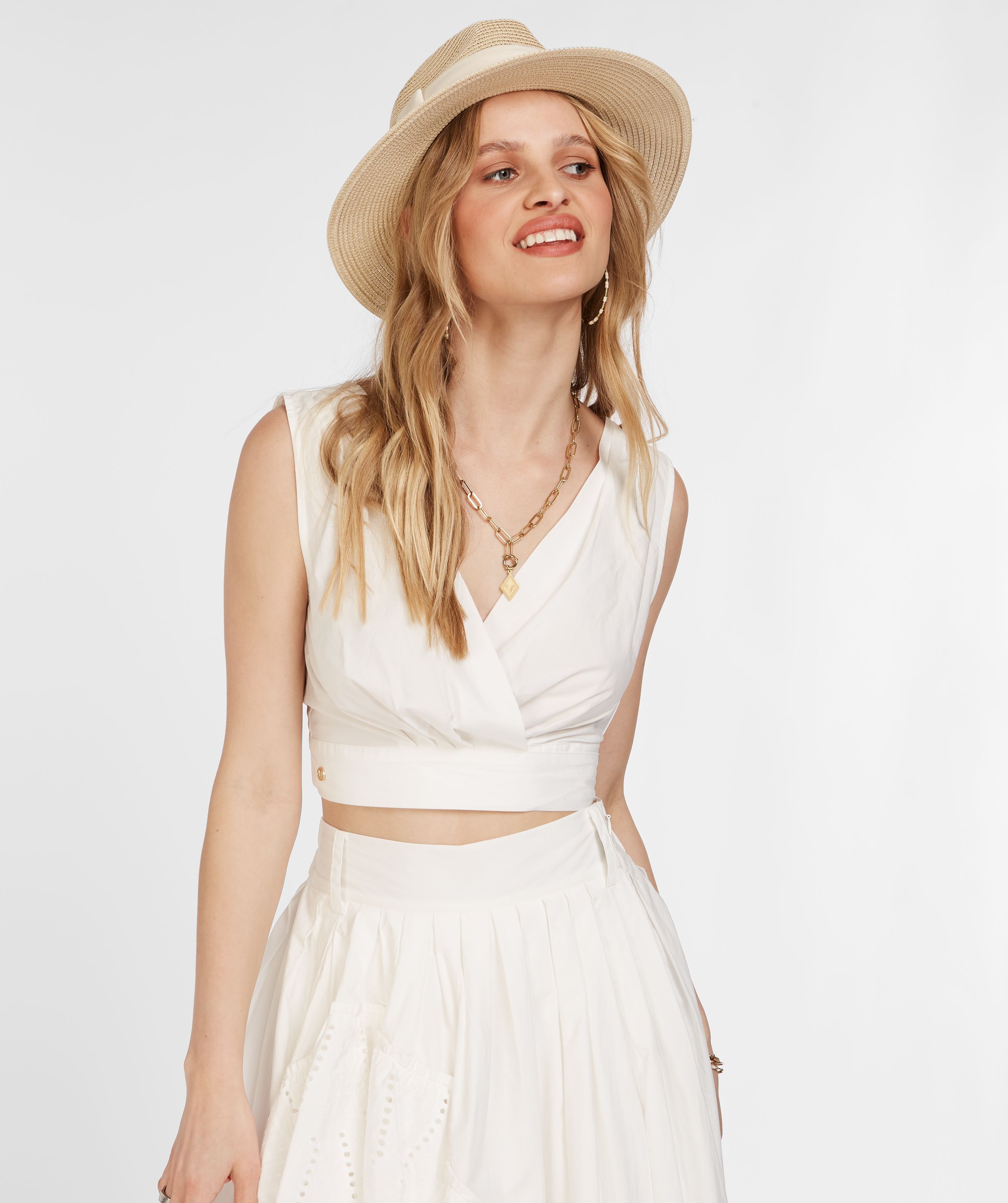 CHRYSTAL Top White | Tops & Shirts | JOSH V Summer 2022 | Official ...