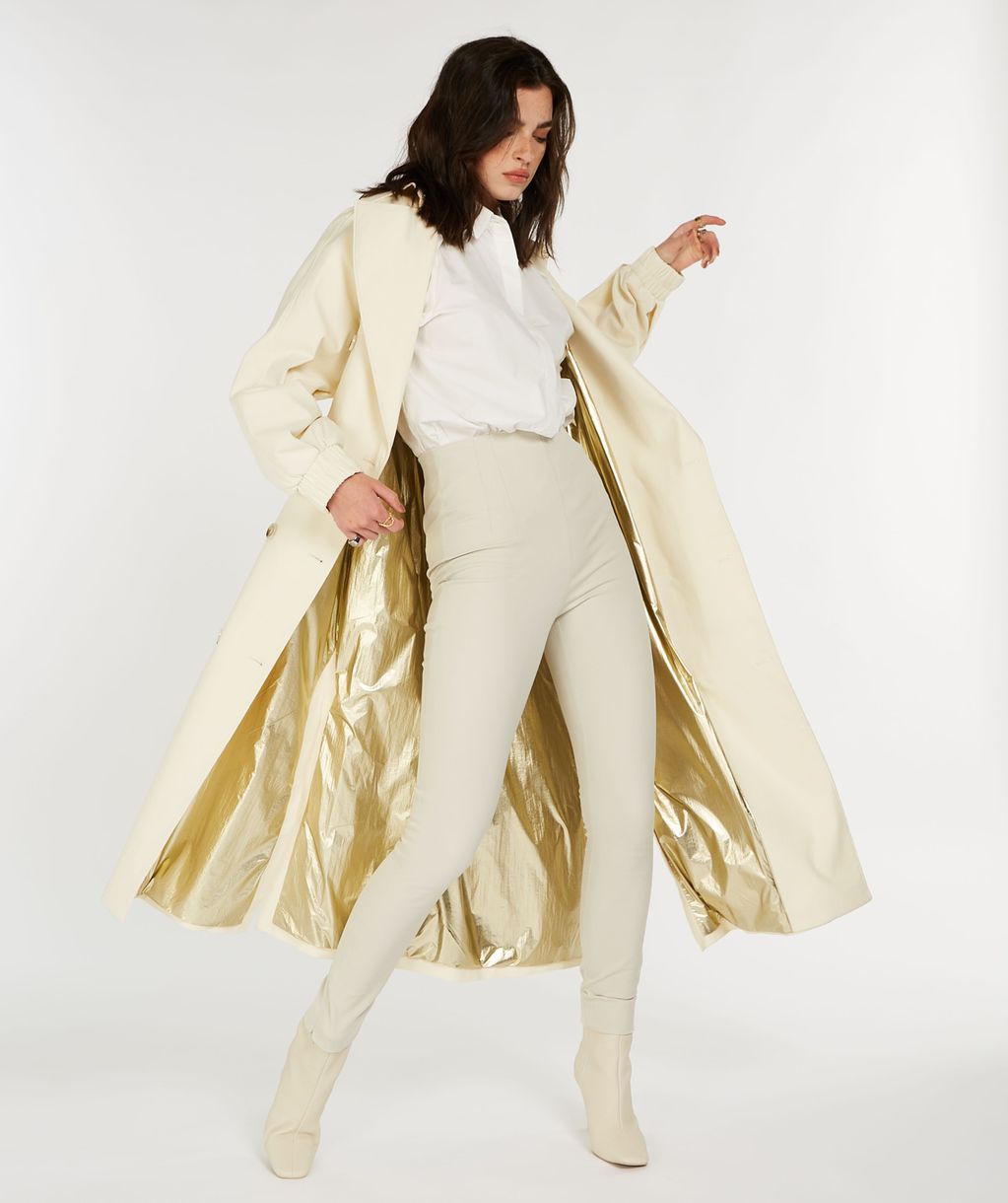 CELINE Trenchcoat Light Ecru | Coats & Jackets | JOSH V Fall 2022 ...
