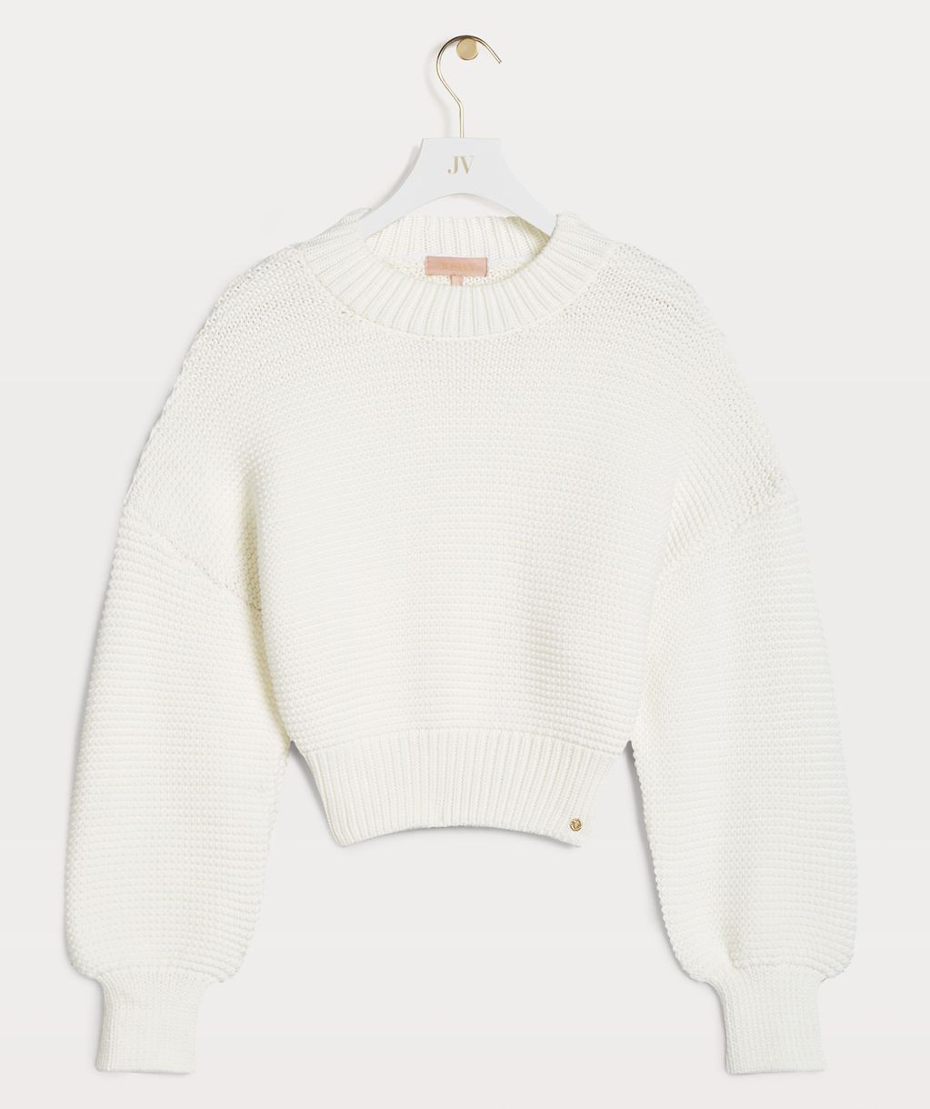 JAZZLYN Trui Off White | Truien & Vesten | JOSH V In-between seasons ...