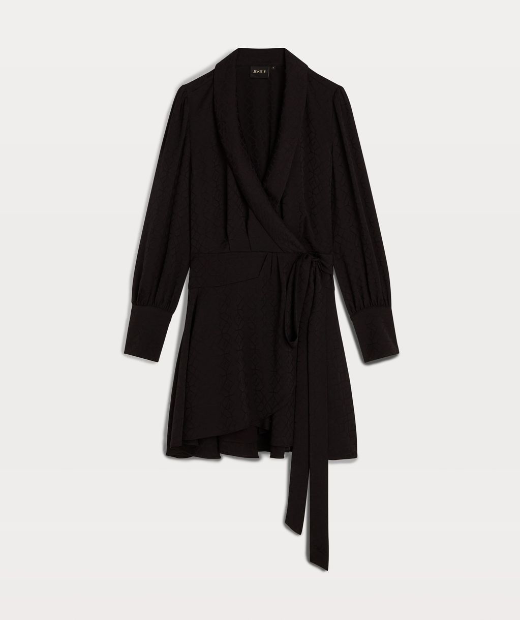 JV TAMAYA regular fit jurk - Black | JOSH V | Official online shop