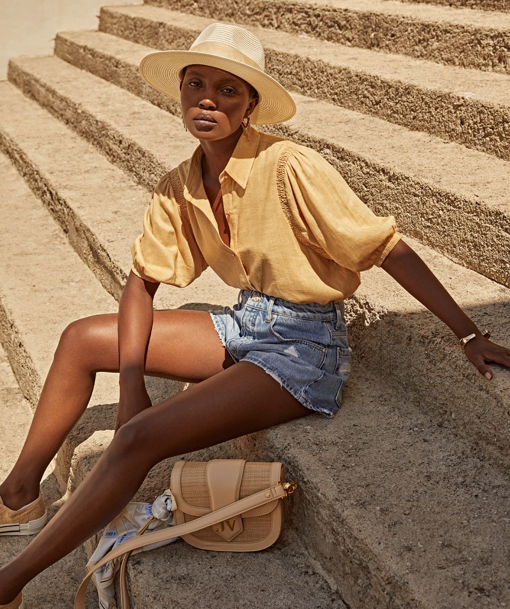 CARMEN dames blouse - Sunrise | JOSH V | Official online shop