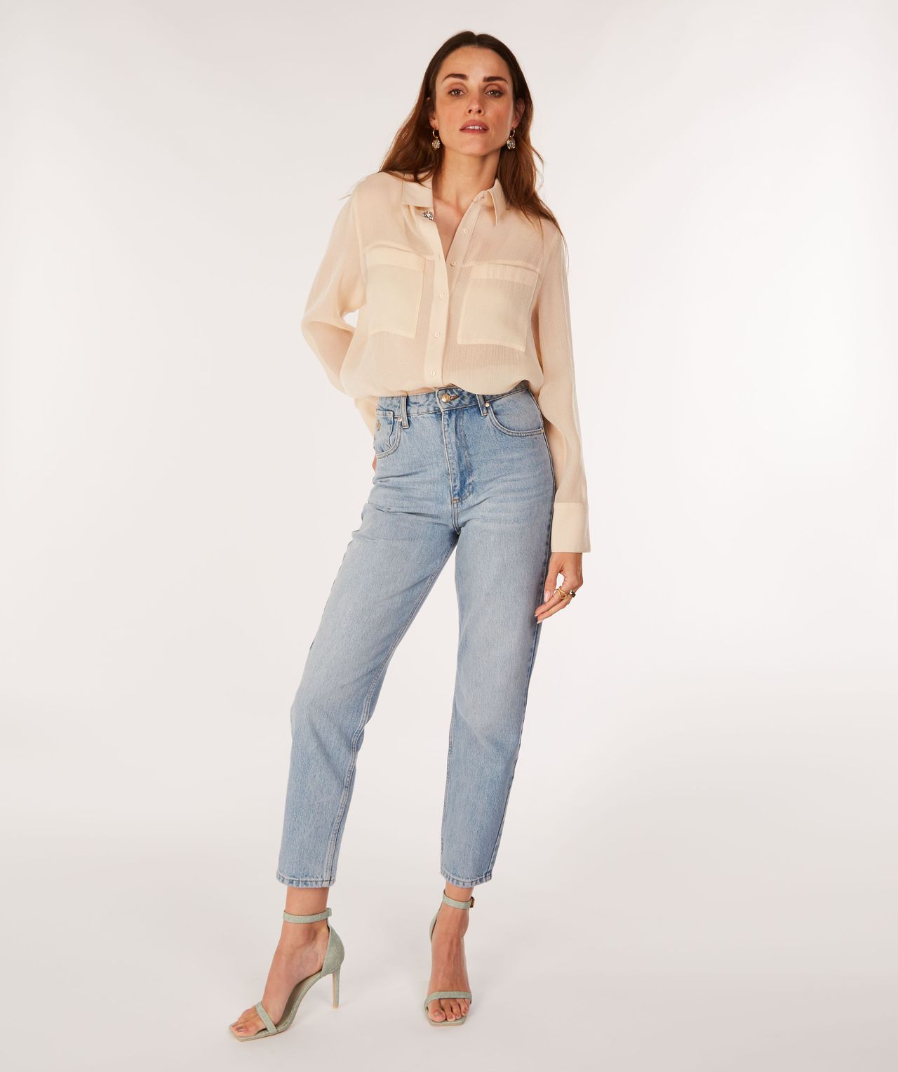 DAVEY regular fit dames blouse | JOSH V | Official online shop