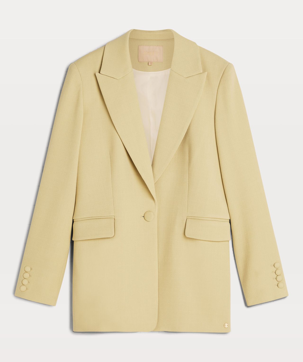 JADE straight fit blazer - Pistachio | JOSH V | Official online shop