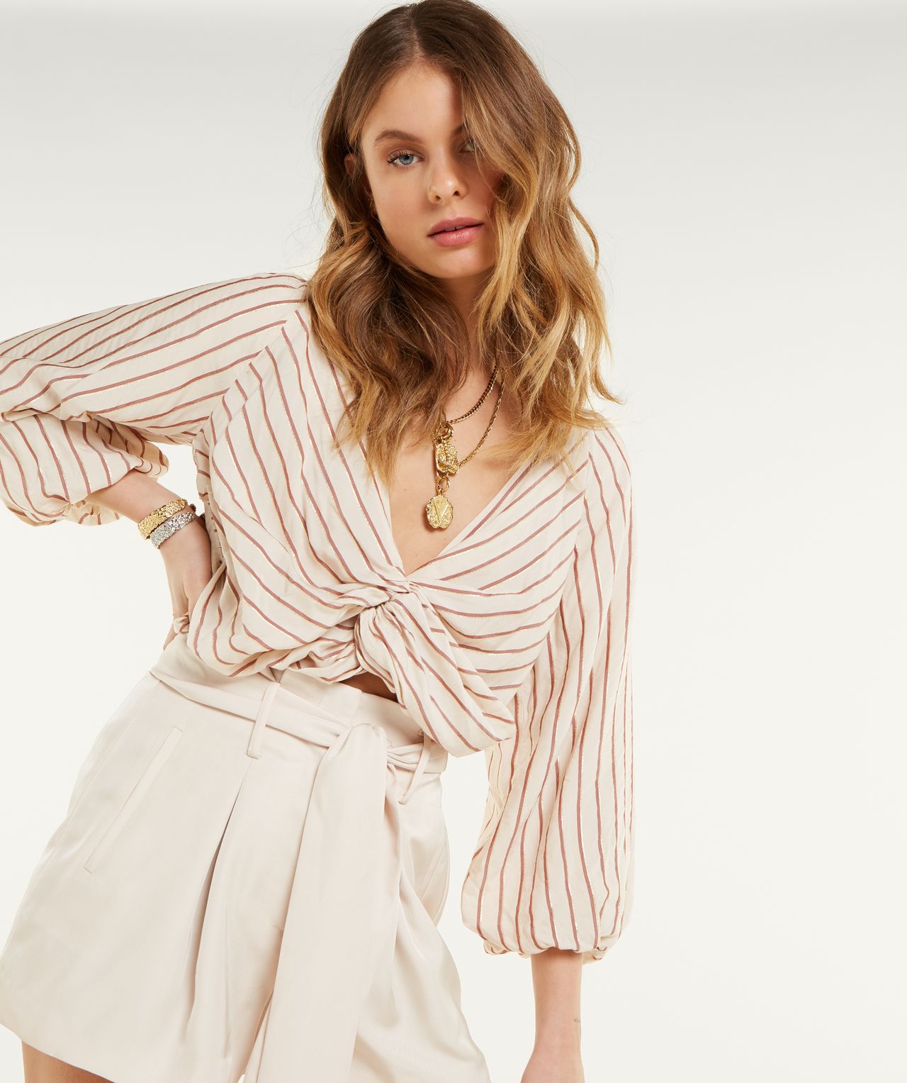MEAVE Top Summer Skin Stripe | Tops & Shirts | JOSH V Summer 2021 ...