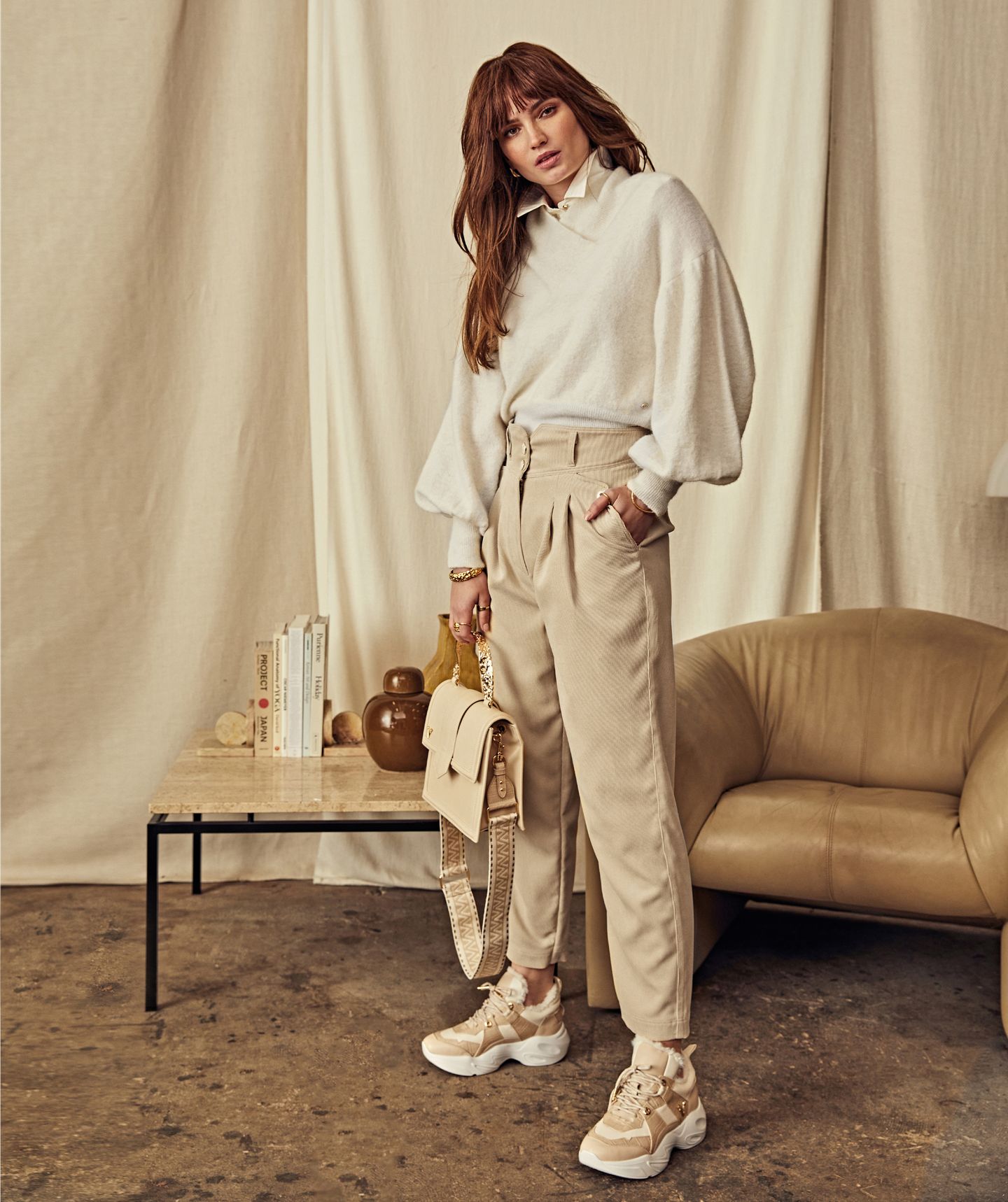 CARTER Trui Whisper White Melange | Truien & Vesten | JOSH V Winter ...