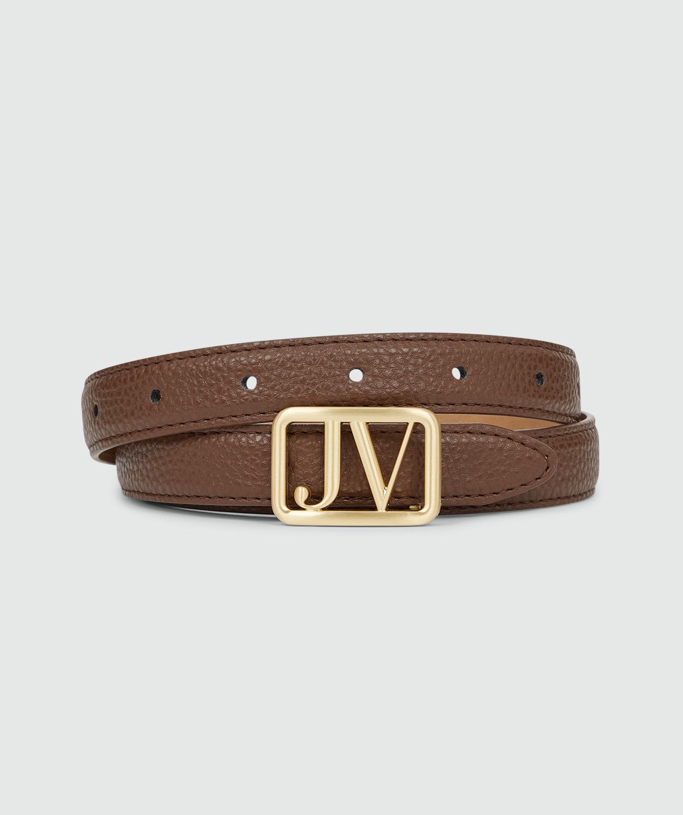 DORISSA riem met logo Light Brown - JOSH V | Official online shop