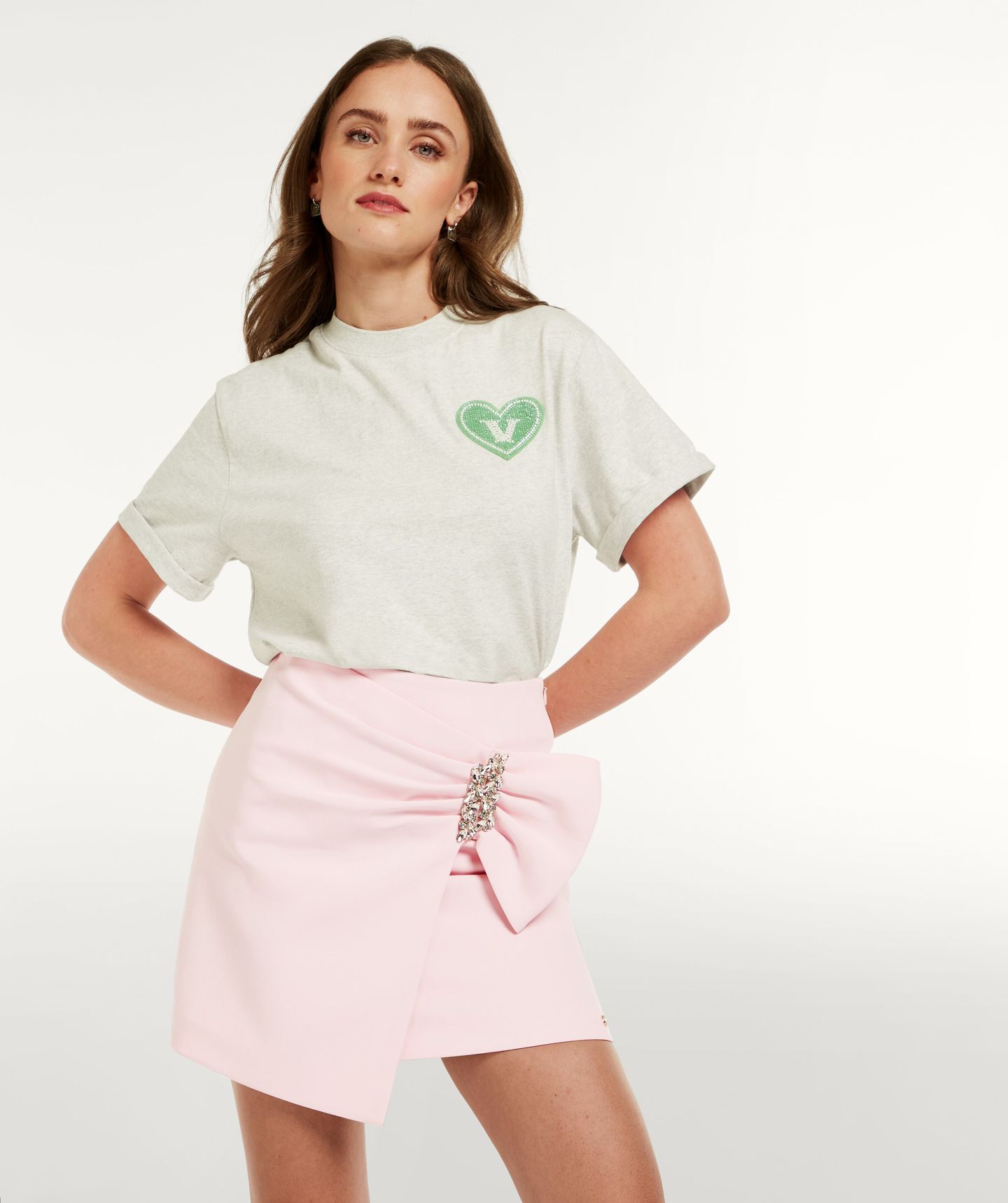 GEORGIA regular fit rok - Light Rose | JOSH V | Official online shop