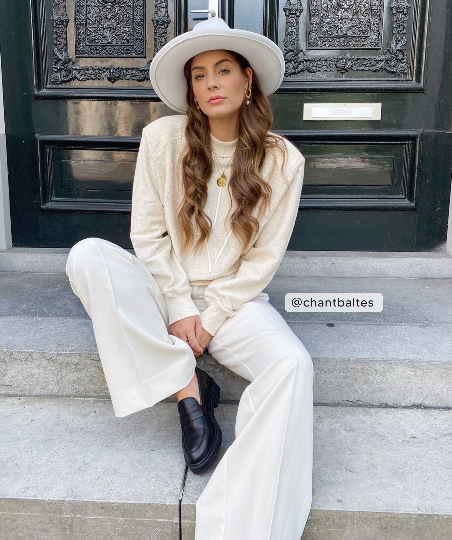 HANNAH Sweater Light Ecru | Truien & Vesten | JOSH V Fall 2022 ...