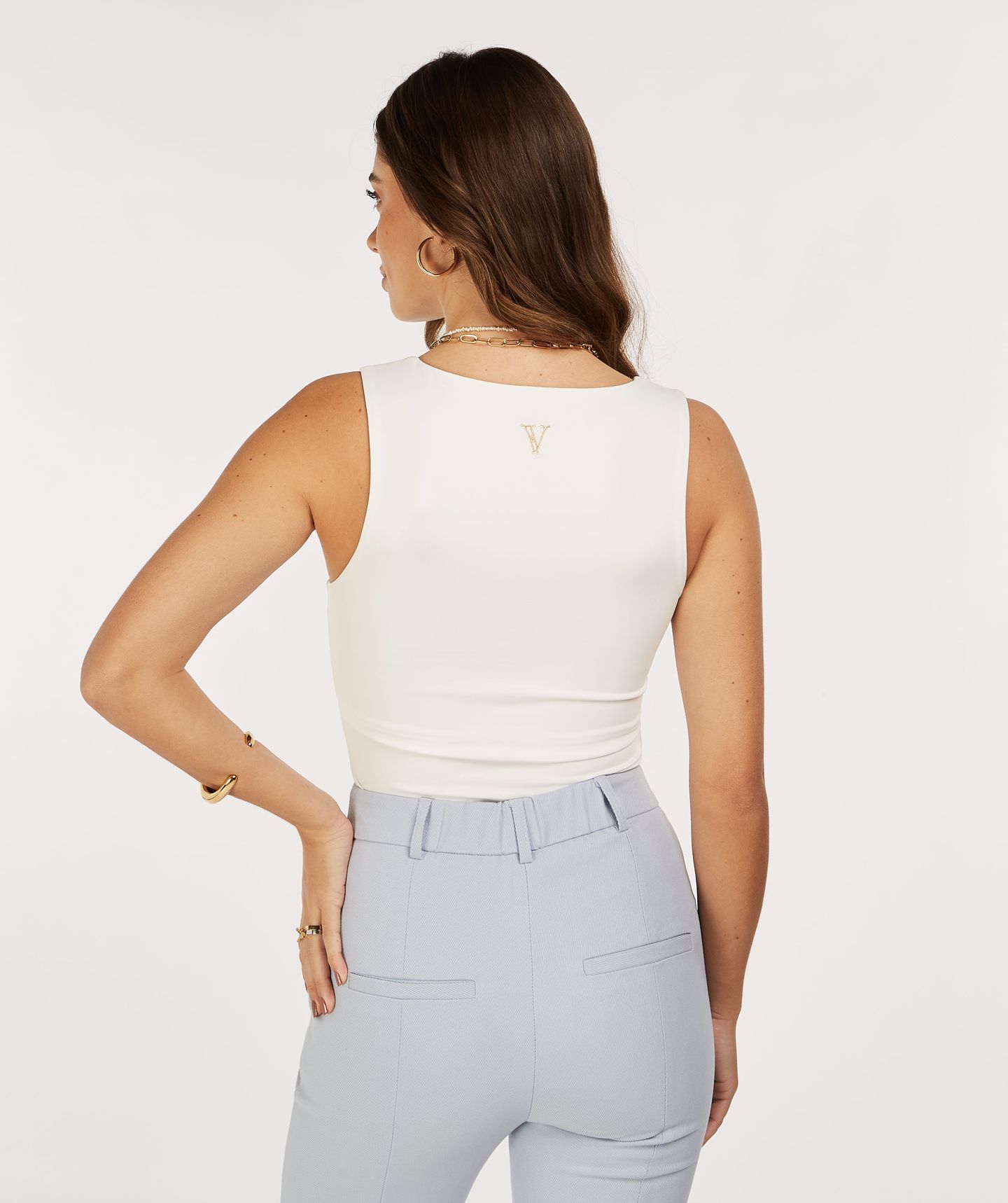 LINDE dames top - Off White | JOSH V | Official online shop