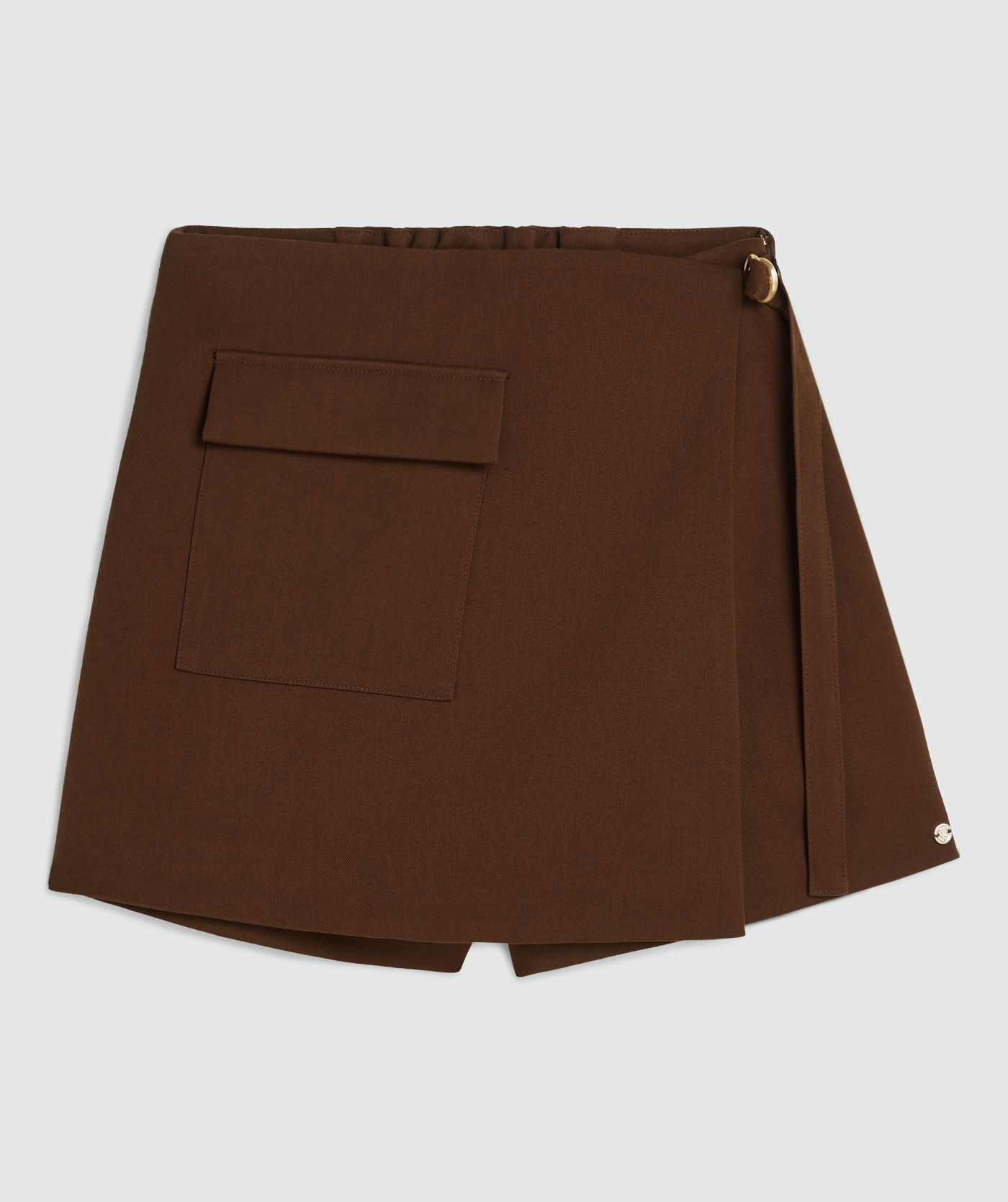 MARLON skort Dark Brown l JOSH V | Official online shop