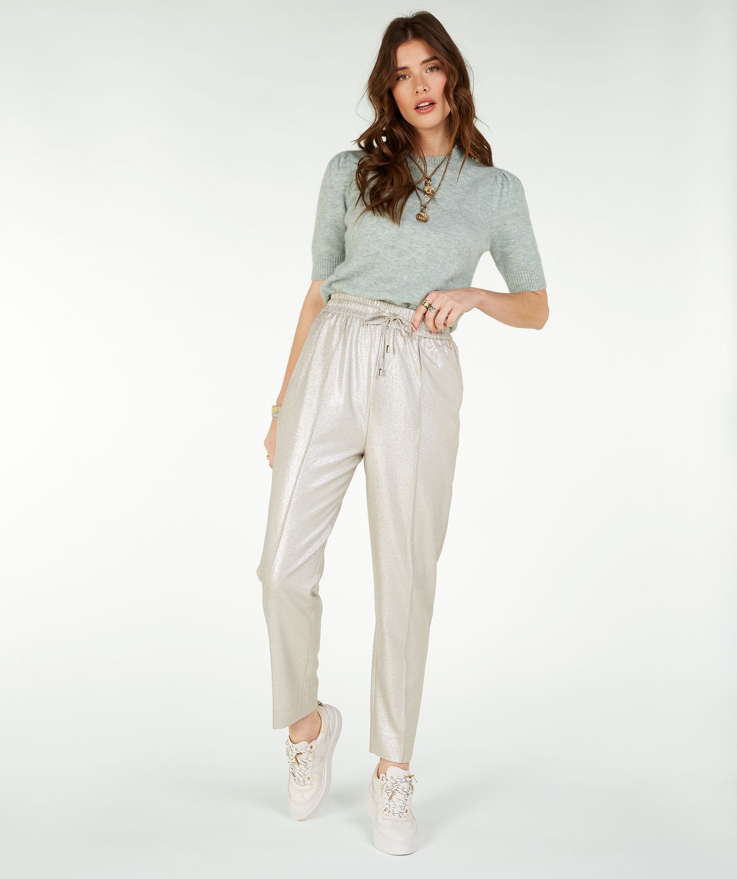 MYLEE Top Stone Green Melange | Tops & Shirts | JOSH V Spring 2021 ...