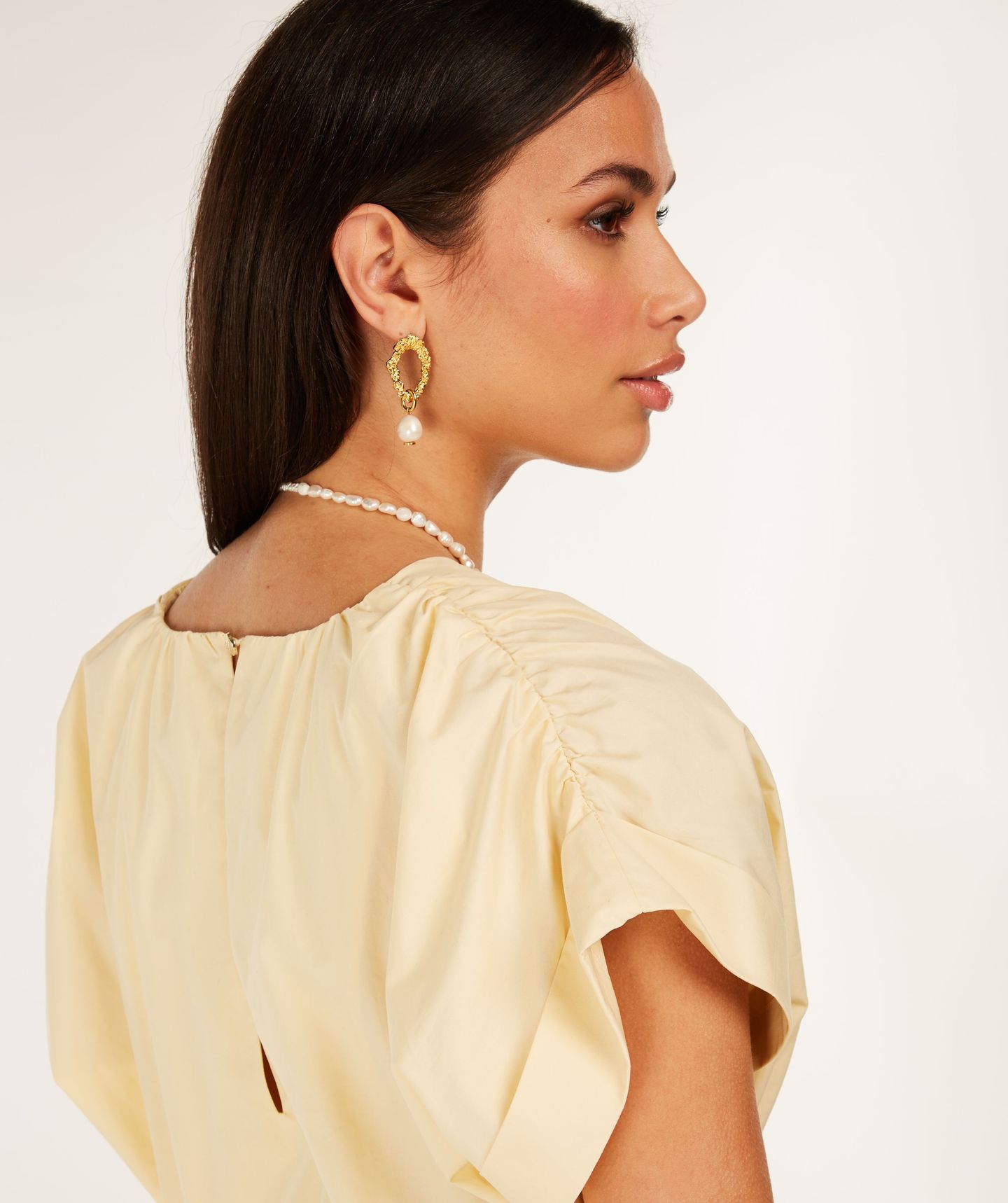 SONJA playsuit - Light Lemon | JOSH V | Official online shop