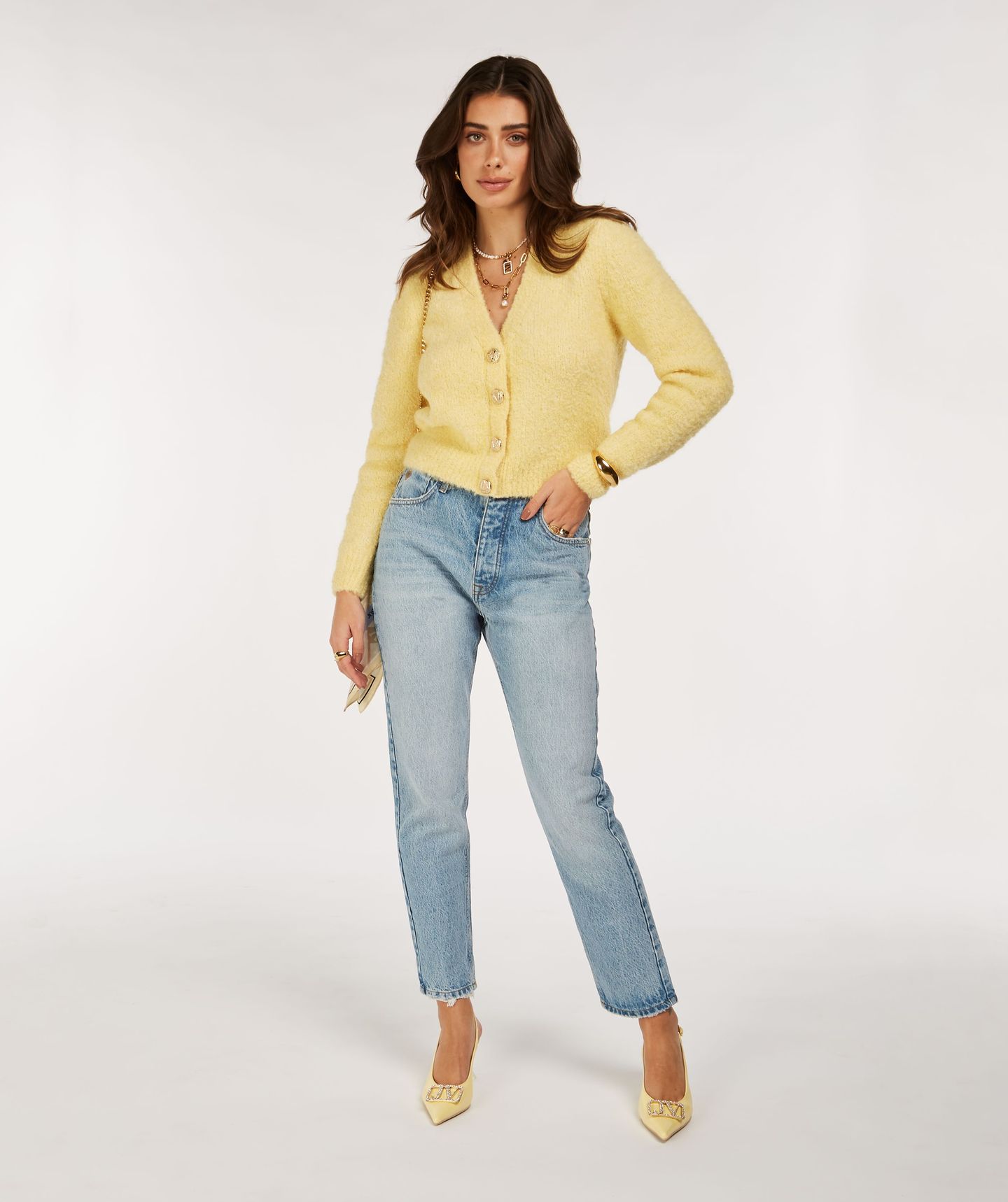 SUZANNA dames vest - Bright Lemon | JOSH V | Official online shop