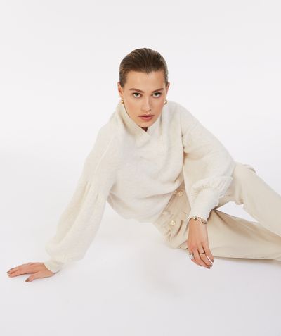 CARTER Trui Whisper White Melange | Truien & Vesten | JOSH V Winter ...