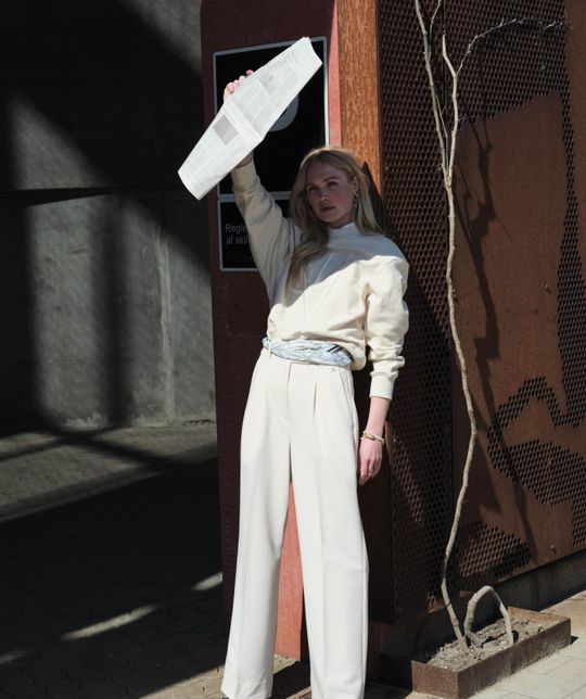 HANNAH Sweater Light Ecru | Truien & Vesten | JOSH V Fall 2022 ...