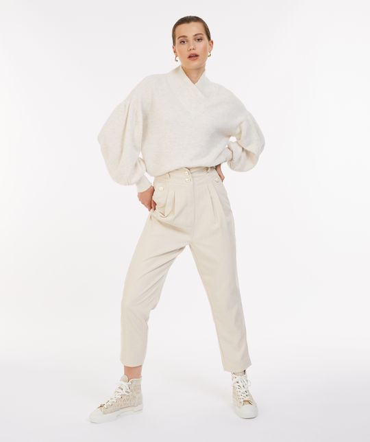 CARTER Trui Whisper White Melange | Truien & Vesten | JOSH V Winter ...