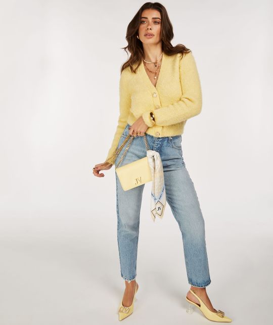 SUZANNA dames vest - Bright Lemon | JOSH V | Official online shop