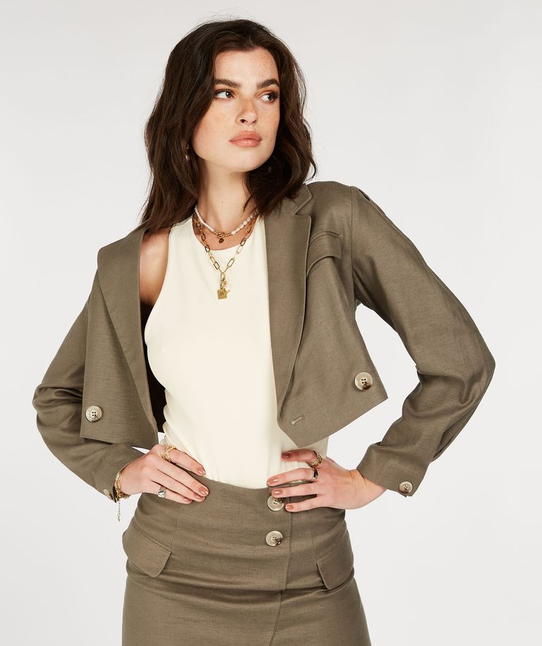 ANNA Body Light Ecru | Tops & Shirts | JOSH V Fall 2022 | Official ...