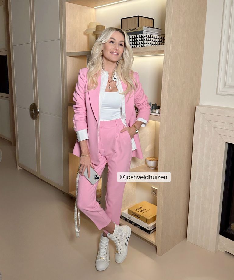 OLINO dames broek - Fresh Pink | JOSH V | Official online shop