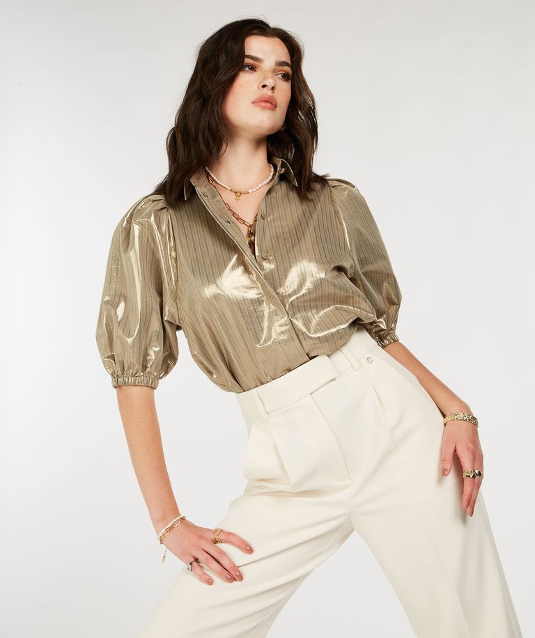 MANON Blouse Bronze | Blouses | JOSH V Fall 2022 | Official online shop