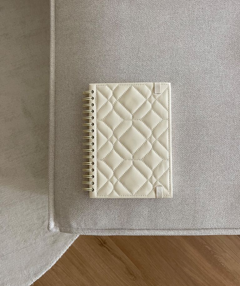 JV Notebook - Cream - JOSH V Favorites collection | Official online shop