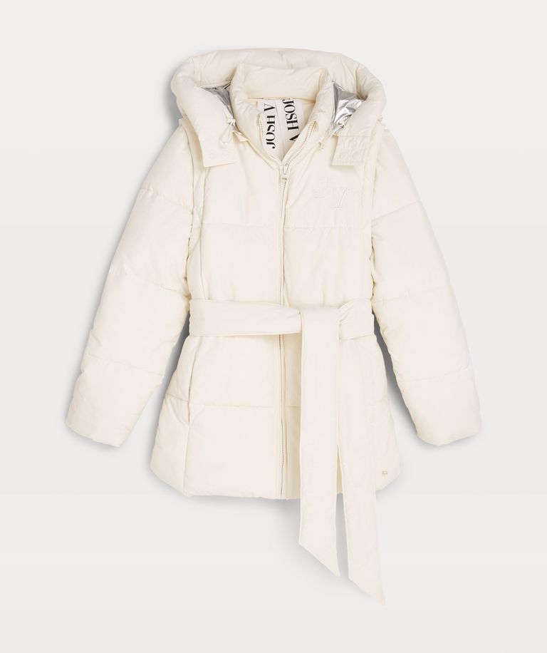 VERA regular fit dames jas met afritsbare mouwen - Light Ecru | JOSH V ...